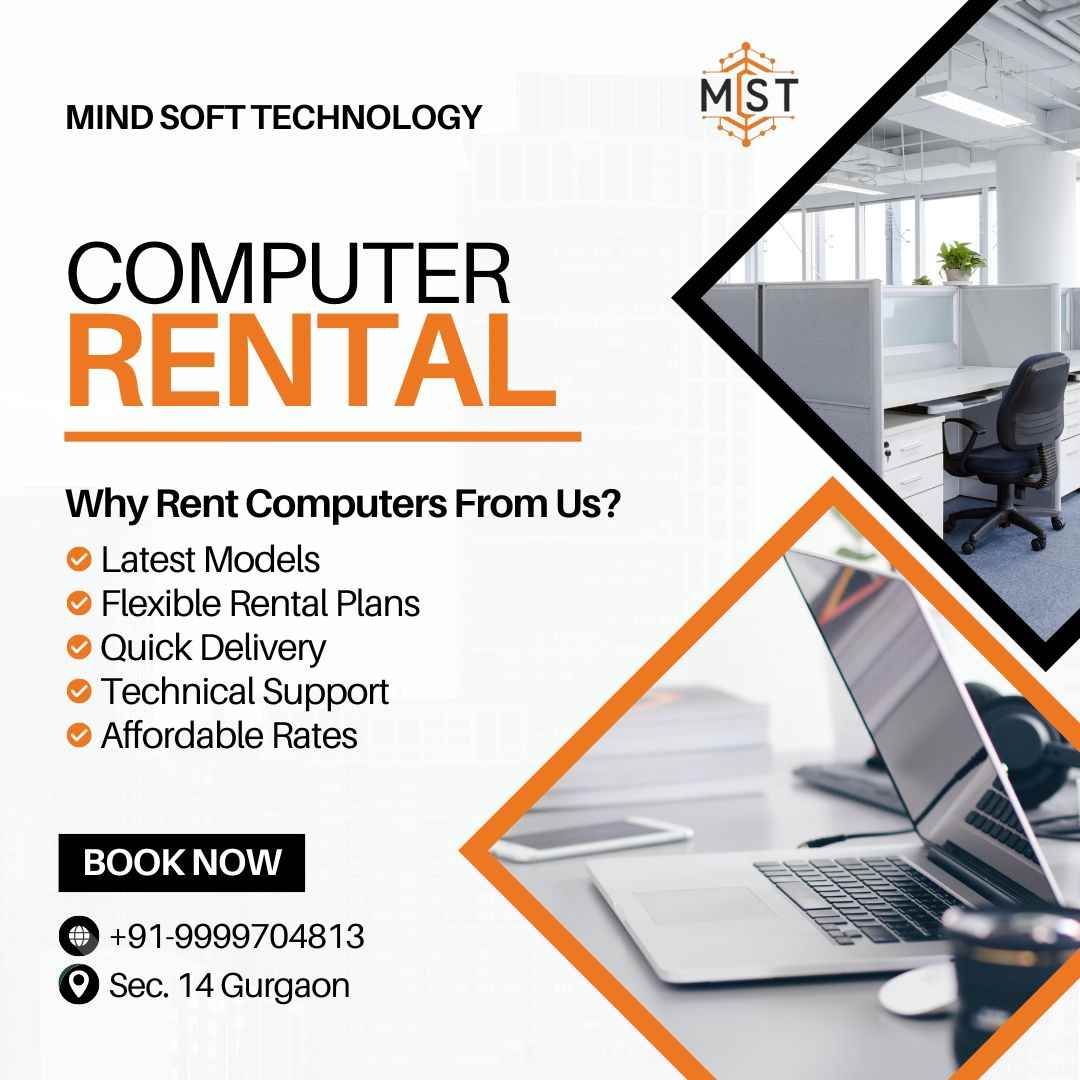 #1 Best Computer Rental in Gurgaon Near Me Low Price 499